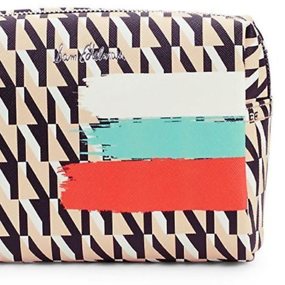 Sam Edelman | Bags | Sam Edelman Fauna Signature Cosmetic Case | Poshmark